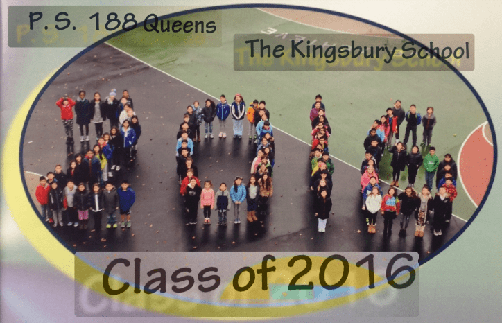 Class of 2016 | P.S. 188Q Kingsbury School, Dream Believe Achieve